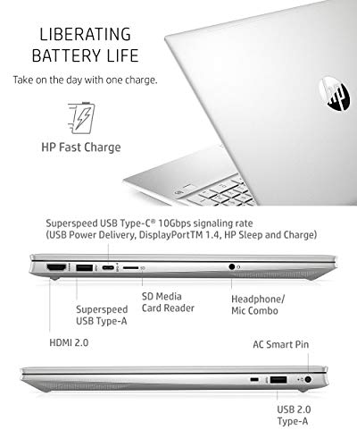 HP Pavilion 15 Laptop, 11th Gen Intel Core i5-1135G7 Processor, 8 GB RAM, 515 GB SSD Storage, HD IPS Micro-Edge Display, Windows 10 Home, Compact Design, Long Battery Life (15-eg0010nr, 2020)