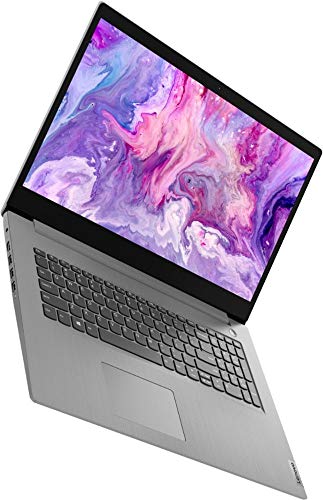 2020 Lenovo IdeaPad 3 17" Laptop, AMD Ryzen 7 3700U, Webcam, Fingerprint Reader, Numeric Keypad, Bluetooth, HDMI, AMD Radeon Vega 10 Graphics, Windows 10, Platinum Grey (12GB|128GB SSD|1TB HDD)