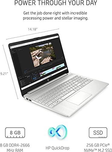 [Windows 11 Pro] HP 15 15.6" FHD Business Laptop Computer, 11th Generation Intel 4-core i5-1135G7 (Beat i7-1160G7), 16GB RAM 512GB PCIe SSD, Intel Iris Xe Graphics, Numeric Keypad, BT 5.2, HDMI, w/Hub