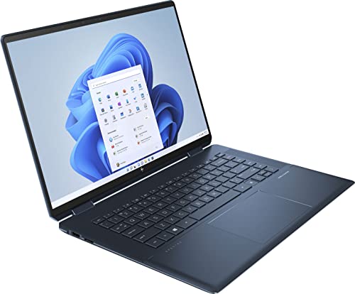 HP Spectre x360-16.0" 60Hz Touch 3072x1920 3K+ IPS Display 2-in-1 Laptop (Intel i7-11390H 4-Core, 16GB RAM, 1TB PCIe SSD, Intel Iris Xe, AP, Backlit KYB, FP, WiFi 6, BT 5.2, Win 11 Pro) w/Hub