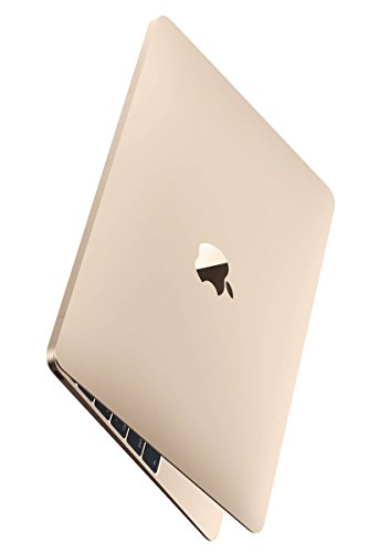 Apple MacBook (MLHE2LL/A) 256GB 12-inch Retina Display (2016) Intel Core M3 Tablet - Champagne Gold (Renewed)