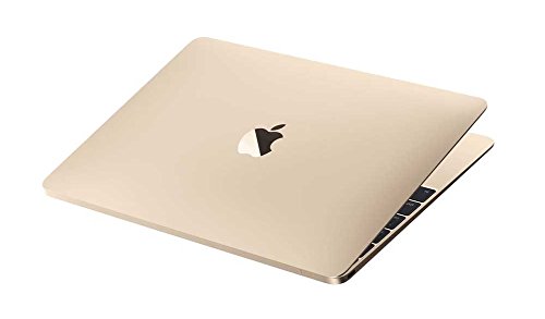 Apple MacBook (MLHE2LL/A) 256GB 12-inch Retina Display (2016) Intel Core M3 Tablet - Champagne Gold (Renewed)