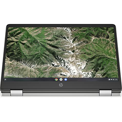 HP Chromebook x360 14A-CA0042CL 14" Touchscreen Intel Celeron N4020, Intel UHD Graphics 600, 4GB LPDDR4 RAM, 64GB eMMC, Chrome OS, Mineral Silver (Renewed)
