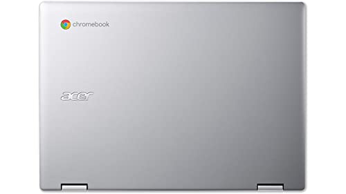 Acer Spin 311 Chromebook, Business & Student Convertible Laptop, 11.6" HD 2-in-1 Touchscreen IPS, MediaTek MT8183C Octa-Core, 4GB LPDDR4X 32GB eMMC, WiFi 5 USB-C BT Chrome OS, Goldoxis 32GB Card