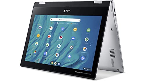 Acer Spin 311 Chromebook, Business & Student Convertible Laptop, 11.6" HD 2-in-1 Touchscreen IPS, MediaTek MT8183C Octa-Core, 4GB LPDDR4X 32GB eMMC, WiFi 5 USB-C BT Chrome OS, Goldoxis 32GB Card
