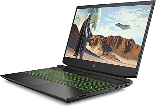 HP Pavilion 15.6" FHD Gaming Laptop, Intel Core i5-10300H, 8GB RAM, NVIDIA GeForce GTX 1650 4GB, 250GB SSD, Windows 10 Home, Black (8G, 256G)