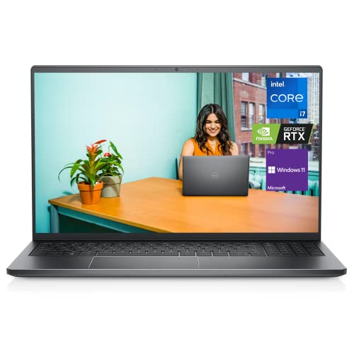 Dell Vostro 7510 Business Laptop, 15.6" FHD Display, Intel Core i7-11800H, GeForce RTX 3050, 64GB RAM, 1TB SSD, Webcam, HDMI, SD Card Reader, Backlit KB, FP Reader, Wi-Fi 6, Windows 11 Pro