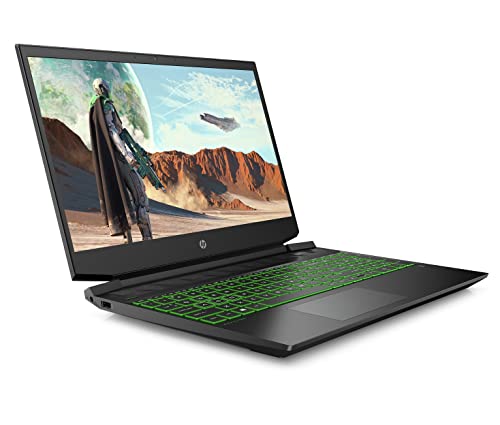 HP Pavilion 15.6" FHD Gaming Laptop, Intel Core i5-10300H, 8GB RAM, NVIDIA GeForce GTX 1650 4GB, 250GB SSD, Windows 10 Home, Black (8G, 256G)