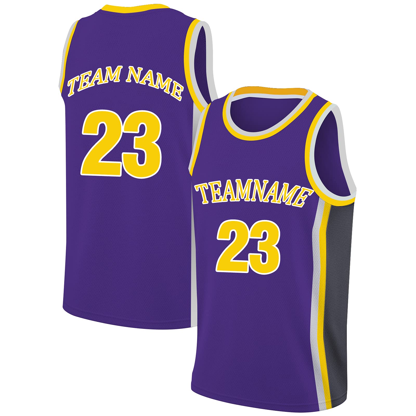 Custom Basketball Jersey Men Personalized Team Customize Sports Shirt Print Team Name & Number for Women Dress/Kids/Youth