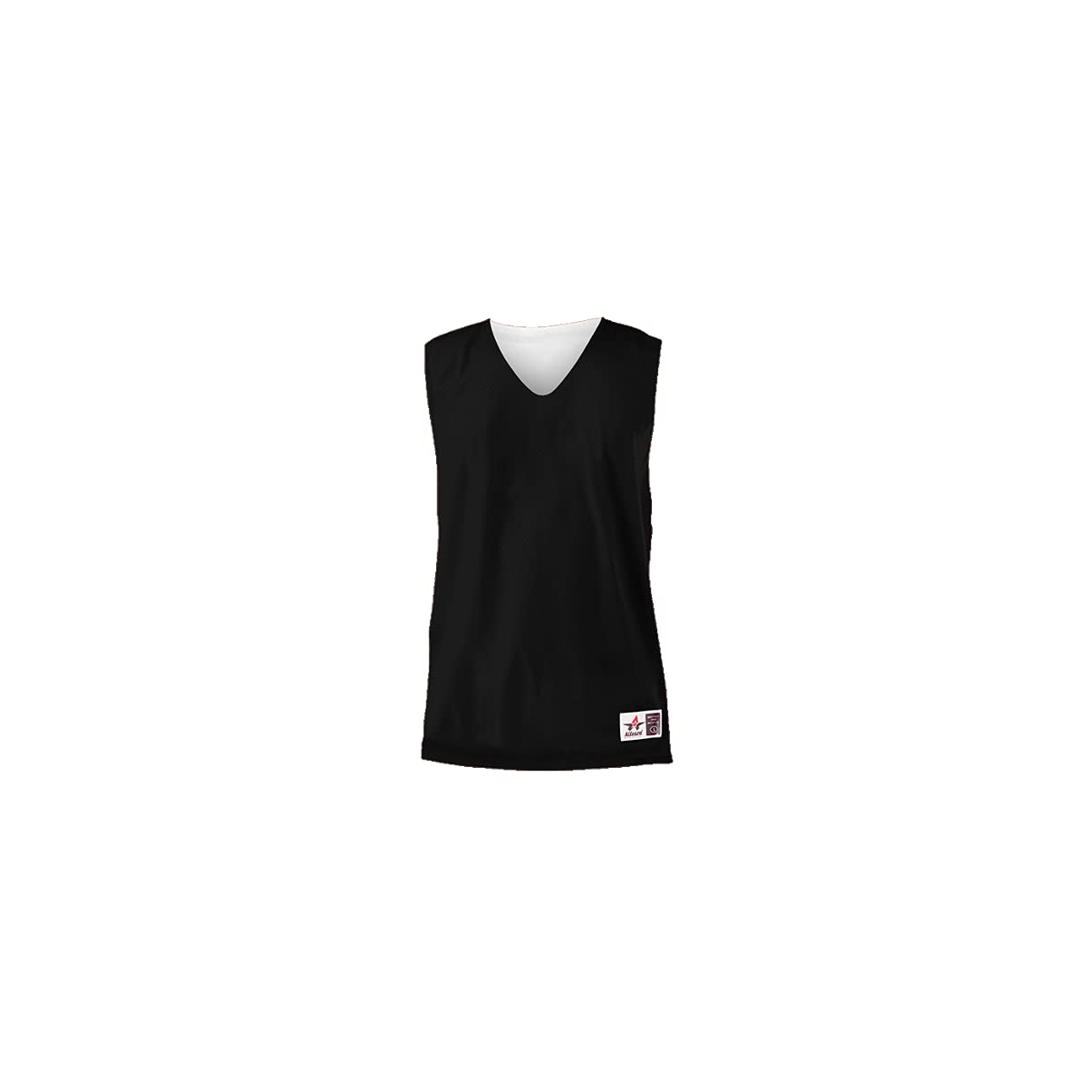 Alleson Athletic Men's Reversible Tank, Black/White, Small
