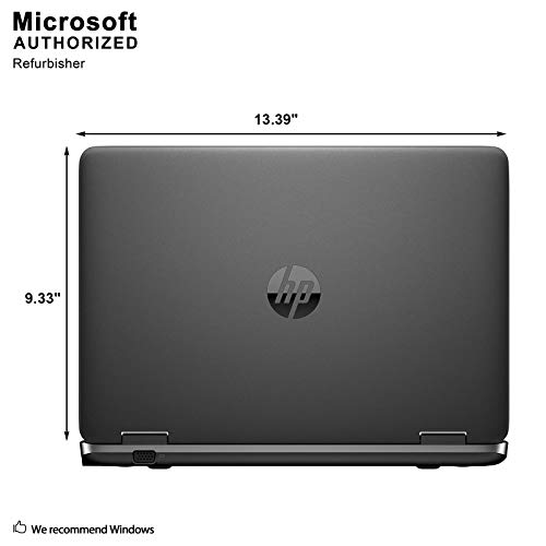HP ProBook 640 G2 Laptop, 14 HD Display, Intel Core i5-6300U Upto 3.0GHz, 16GB RAM, 256GB NVMe SSD, DisplayPort, Wi-Fi, Bluetooth, Windows 10 Pro (Renewed)