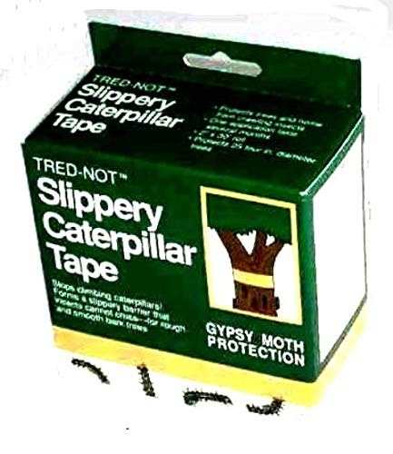 Slippery Barrier Tape. Gypsy Mothe/Sponge Moth Tent, Walnut Caterpillar,/ Cankerworm/Bark Scorpion / + / 30 ft roll