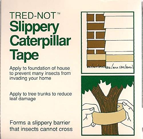 Slippery Barrier Tape. Gypsy Mothe/Sponge Moth Tent, Walnut Caterpillar,/ Cankerworm/Bark Scorpion / + / 30 ft roll