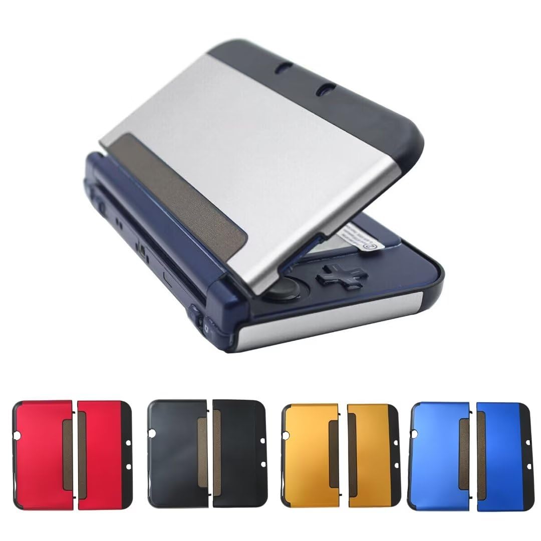 Silver Matte/Anti-Glare Soft Silicone Protector Case for New Nintendo 3DS XL LL (2015 Version)