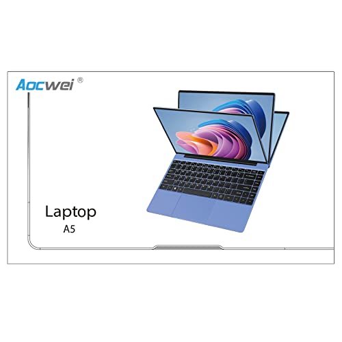 Ruzava Windows 10 Laptop Computers, 14" 6GB RAM 128GB SSD Support 1TB SSD Expansion, 1920x1080 FHD Traditional Laptop for Work Study Entertainment-Red