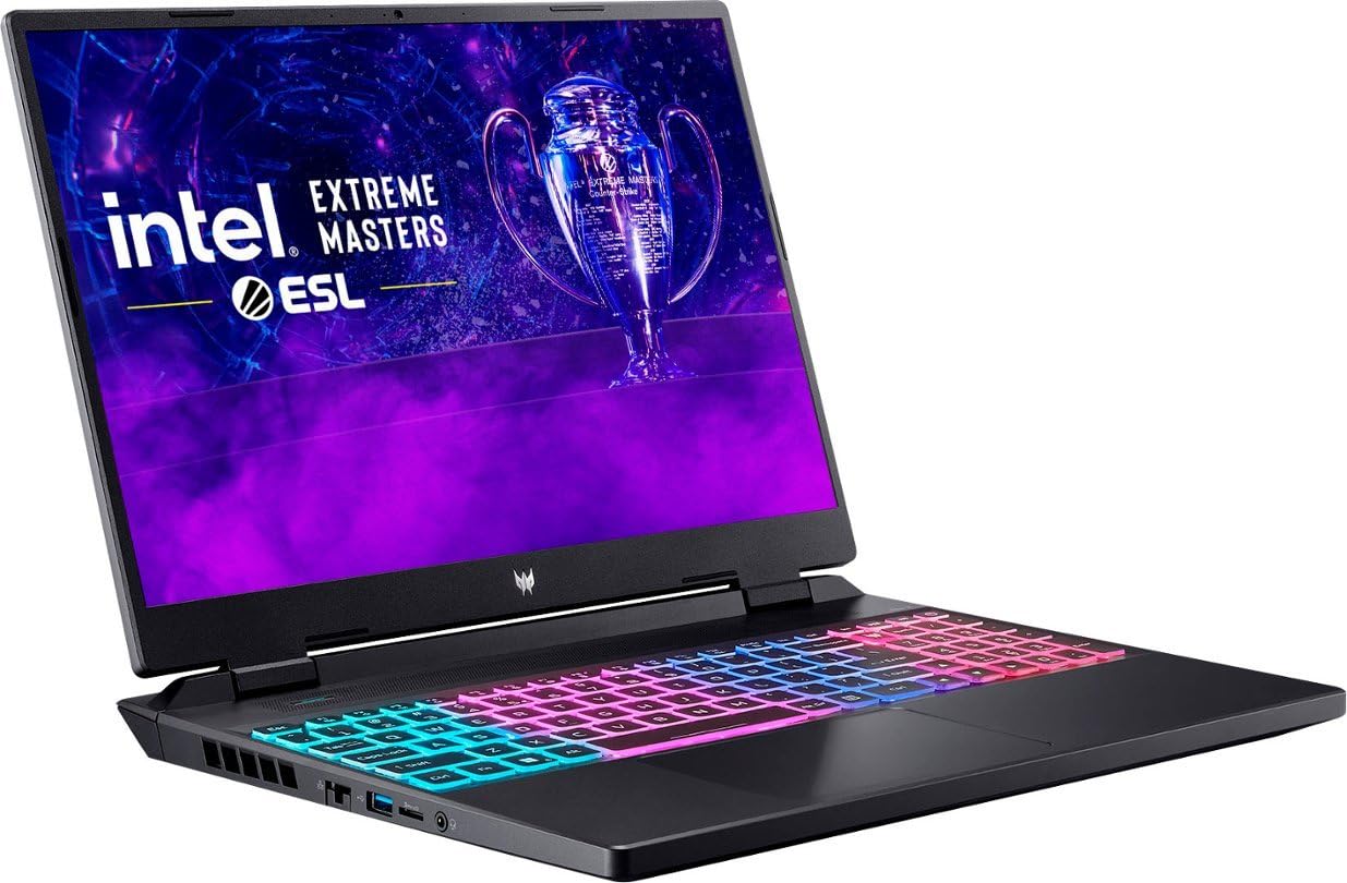 acer Predator Helios Neo PHN16-71 16” Laptop Computer (Intel i7-13700HX Processor, GeForce RTX 4060 Graphics, 16GB DDR5 RAM, 1TB SSD, Steel Gray)