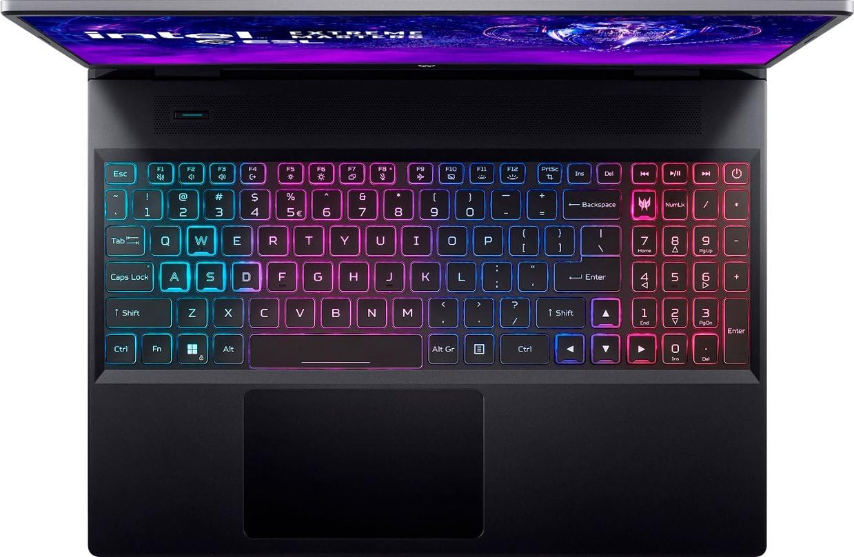 acer Predator Helios Neo PHN16-71 16” Laptop Computer (Intel i7-13700HX Processor, GeForce RTX 4060 Graphics, 16GB DDR5 RAM, 1TB SSD, Steel Gray)