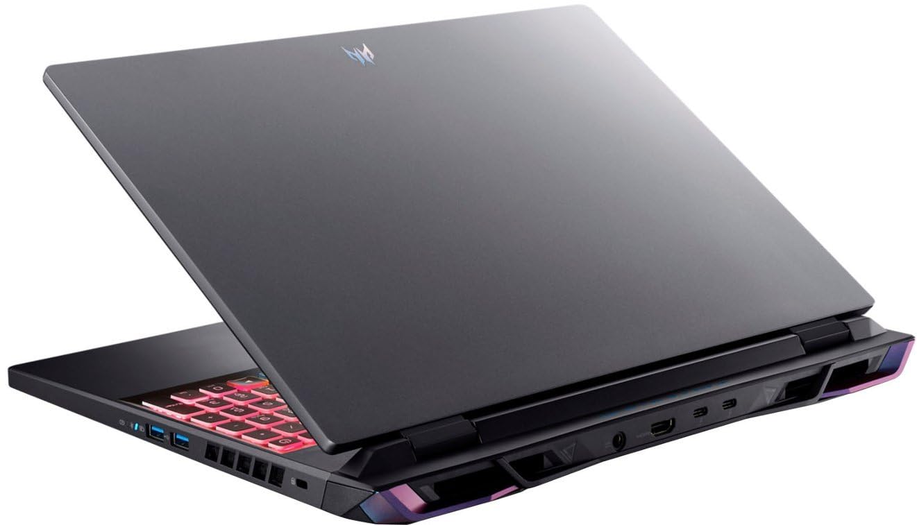 acer Predator Helios Neo PHN16-71 16” Laptop Computer (Intel i7-13700HX Processor, GeForce RTX 4060 Graphics, 16GB DDR5 RAM, 1TB SSD, Steel Gray)