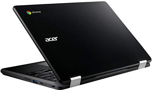 Acer Spin 11 2-in-1 Convertible 11.6" HD Touchscreen WLED-Backlit Chromebook, Intel Celeron N3350 Processor, 4GB Memory, 32GB eMMC, Bluetooth, WiFi, Webcam, Google Chrome OS, Obsidian Black