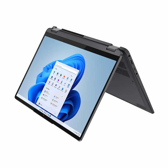 Lenovo Flex 5 14" 2-in-1 Touchscreen Laptop - AMD Ryzen 7 5700U - 16:10 2K QHD (2240 x 1400) 100% sRGB Display - 16GB RAM - 512GB PCIe SSD - Type-C - Fingerprint - Wi-Fi 6 β Win 11- w/HDMI Cable