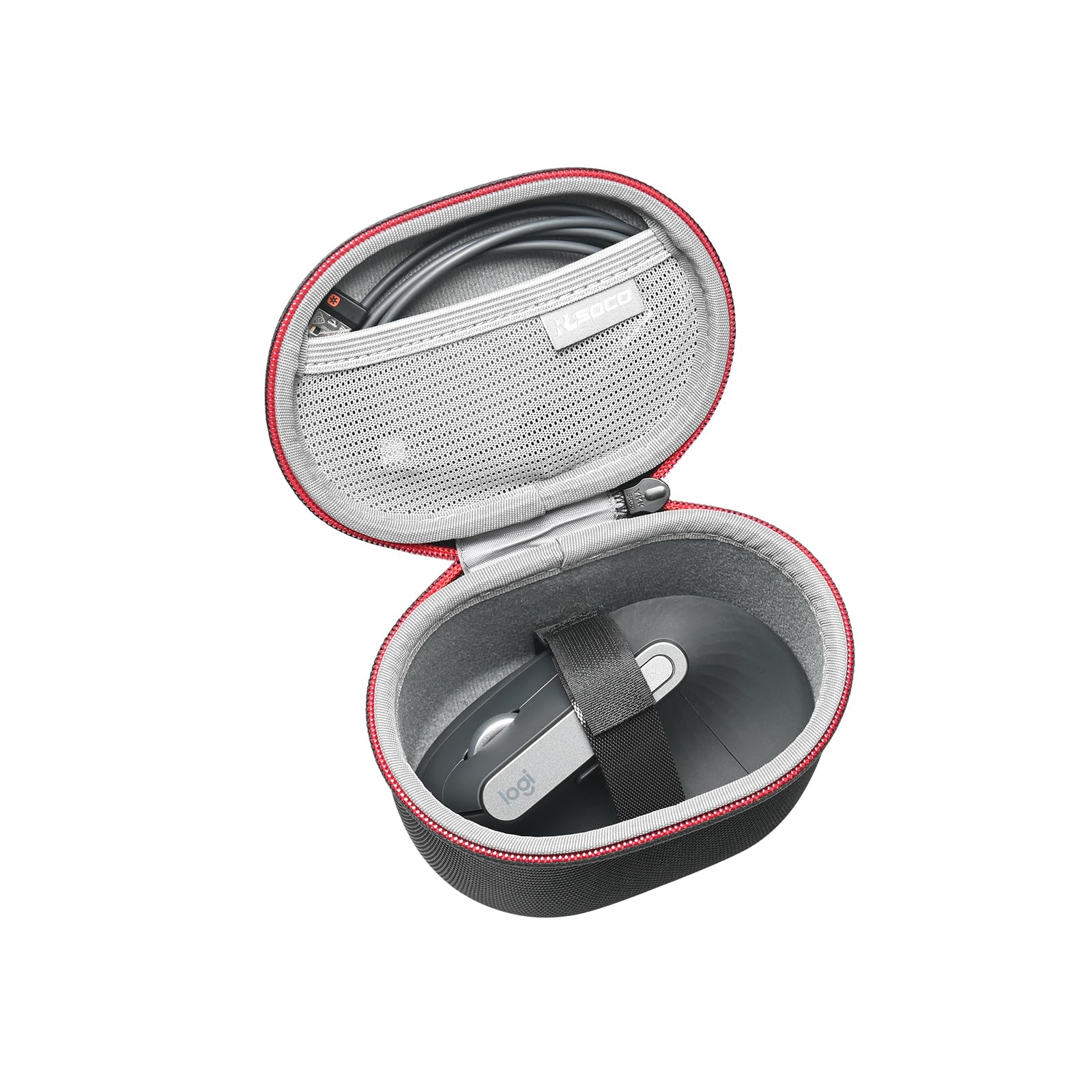 RLSOCO Travel Case for Logitech MX Vertical/Lift Vertical Wireless Ergonomic Mouse (Black)