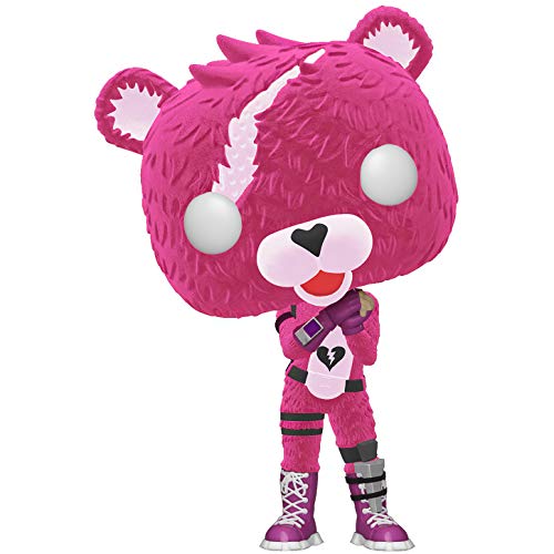 Cuddle Team Leader [Flocked] (GameStop Exc): Funk o Pop! Games Vinyl Figure Bundle with 1 Compatible 'ToysDiva' Graphic Protector (430 - 40948 - B)