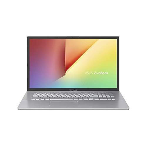 ASUS (Renewed) VivoBook 17 Business Laptop 17.3” FHD Display AMD Ryzen 3 3250U Processor 8GB RAM 256GB SSD AMD Radeon Graphics USB-C SonicMaster Bluetooth Win10 Silver + HDMI Cable