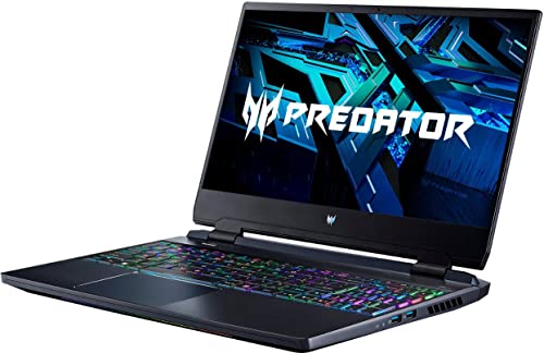 Acer 2023 Predator Helios 300 Gaming Laptop, 15.6'' 2K QHD 240Hz Display, Intel Core i7-12700H 14-Core, GeForce RTX 3070 Ti, 32GB DDR5, 2TB PCIe SSD, Thunderbolt 4, RJ-45, GM Accessories,Black