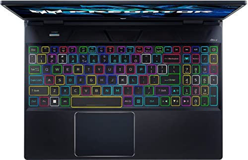 Acer 2023 Predator Helios 300 Gaming Laptop, 15.6'' 2K QHD 240Hz Display, Intel Core i7-12700H 14-Core, GeForce RTX 3070 Ti, 32GB DDR5, 2TB PCIe SSD, Thunderbolt 4, RJ-45, GM Accessories,Black