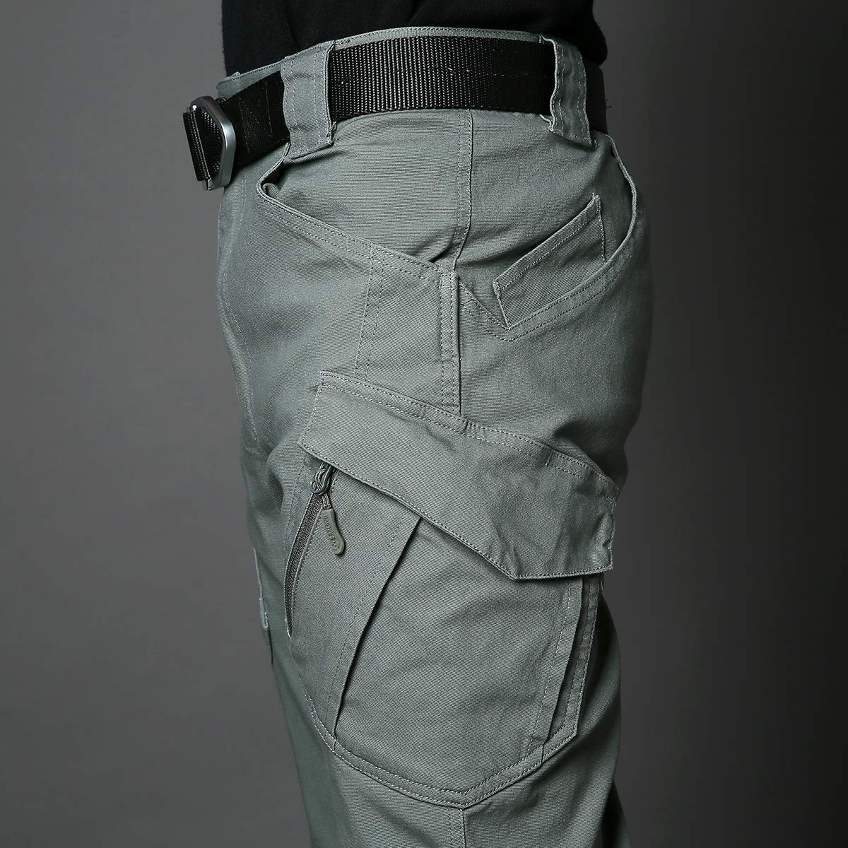 CARWORNIC Gear Men's Tactical Military Pants Lightweight Outdoor Work Hiking Combat Cargo Trousers with Multi Pocket