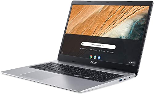 Acer 2022 Flagship Chromebook 15.6" FHD 1080p IPS Touchscreen Light Laptop, Intel Celeron N4020 (Up to 2.8GHz), 4GB RAM, 64GB eMMC,HD Webcam,Gigabit WiFi, 12+ Hours Battery,Chrome OS,w/HubxcelCables
