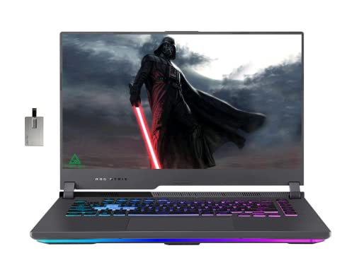 Asus 2022 ROG Strix G15 15.6'' FHD 144Hz Gaming Laptop, AMD Ryzen 7-4800H, 64GB RAM, 2TB PCIe SSD, Backlit Keyboard, GeForce RTX 3060 Graphics, Windows 11 Home, Gray, 32GB USB Card
