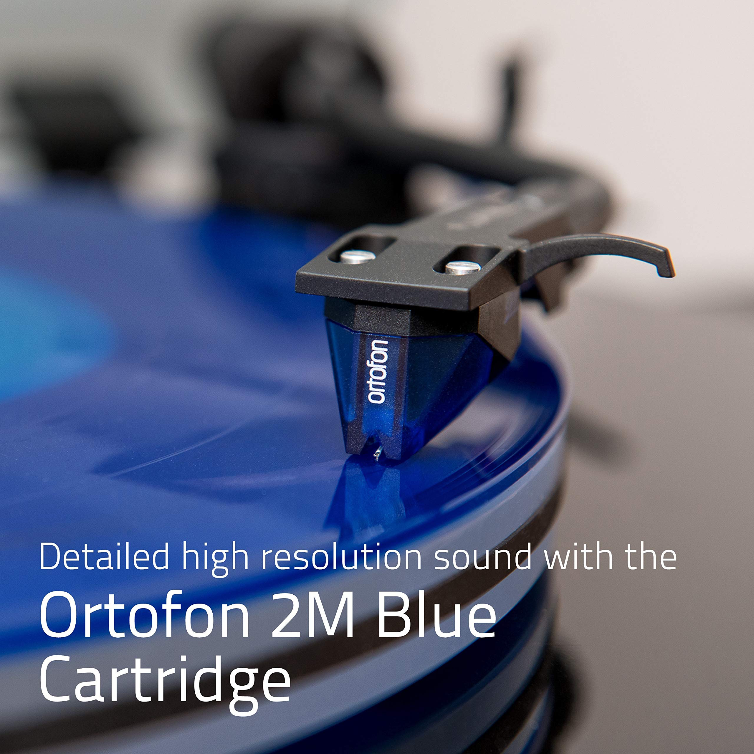Fluance RT85 Turntable with Ortofon Cartridge, Acrylic Platter, Speed Control, and Vibration Isolation - High Fidelity Vinyl Record Player