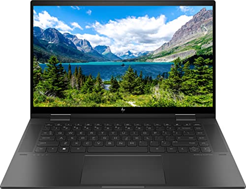 HP Envy x360 2-in-1 Laptop, 15.6" FHD Touchscreen, AMD Ryzen 5 5625U Processor, 32GB RAM, 1TB SSD, Webcam, Backlit Keyboard, HDMI, Wi-Fi 6, Windows 11 Home, Stylus Pen Included