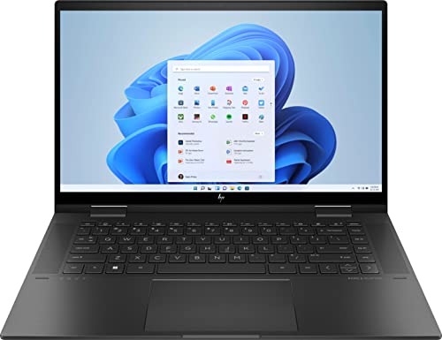 2022 Newest HP Envy X360 2-in-1 15.6" FHD IPS Touch-Screen Laptop | AMD Ryzen 5 5625U (Beat i7-1165G7) | 32GB RAM | 1TG SSD | Backlit Keyboard | Windows 11 Home | with USB3.0 HUB Bundle