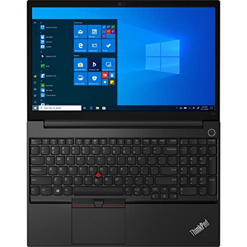 Lenovo ThinkPad E15 15.6" FHD (1920 x 1080) (Intel Quad-Core i7-1165G7, 16GB RAM, 512GB PCIe SSD) Full HD 1080p Anti-glare IPS Business Laptop, Webcam, Thunderbolt 4, HDMI, Wi-Fi 6, Windows 11 Pro