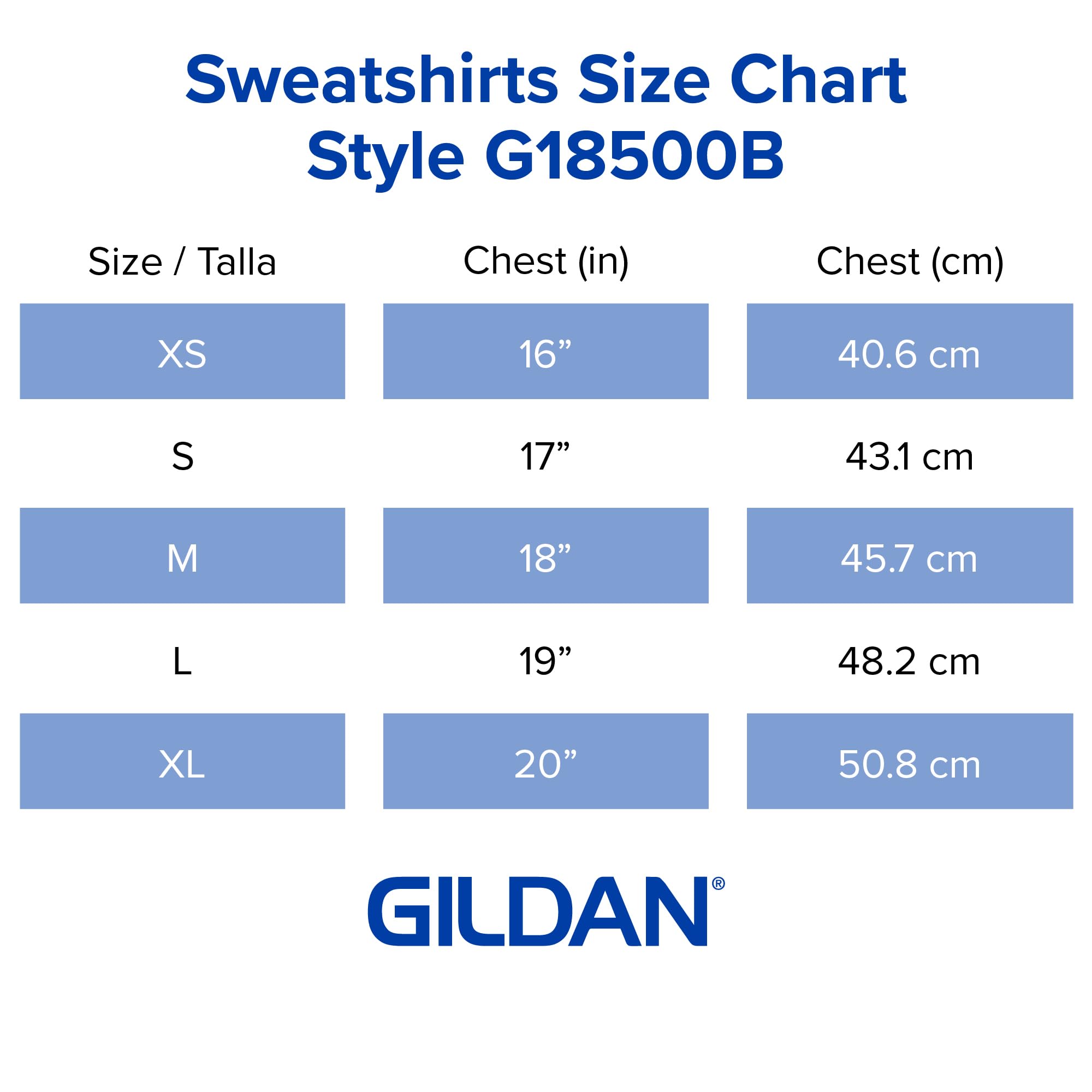 Gildan Youth Hoodie Sweatshirt, Style G18500B, Red, Large