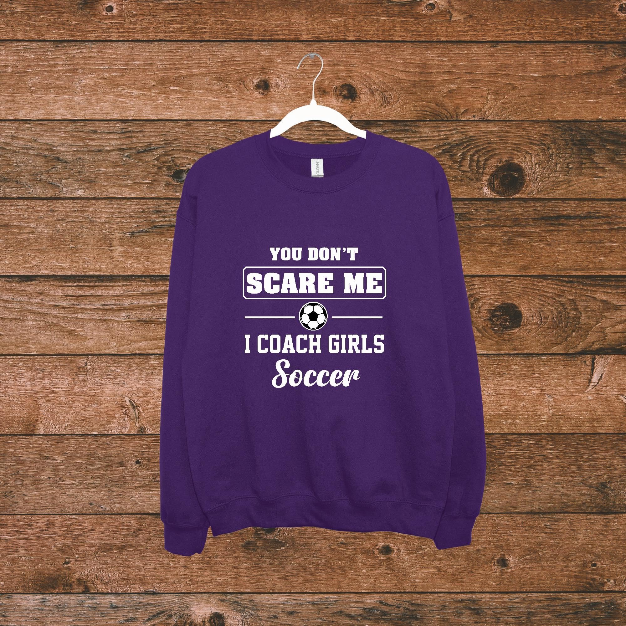 Girls Soccer Teacher Trainer Sweatshirt Funny Gift for Coaches Navy Black Muticolor Unisex Sweatshirt
