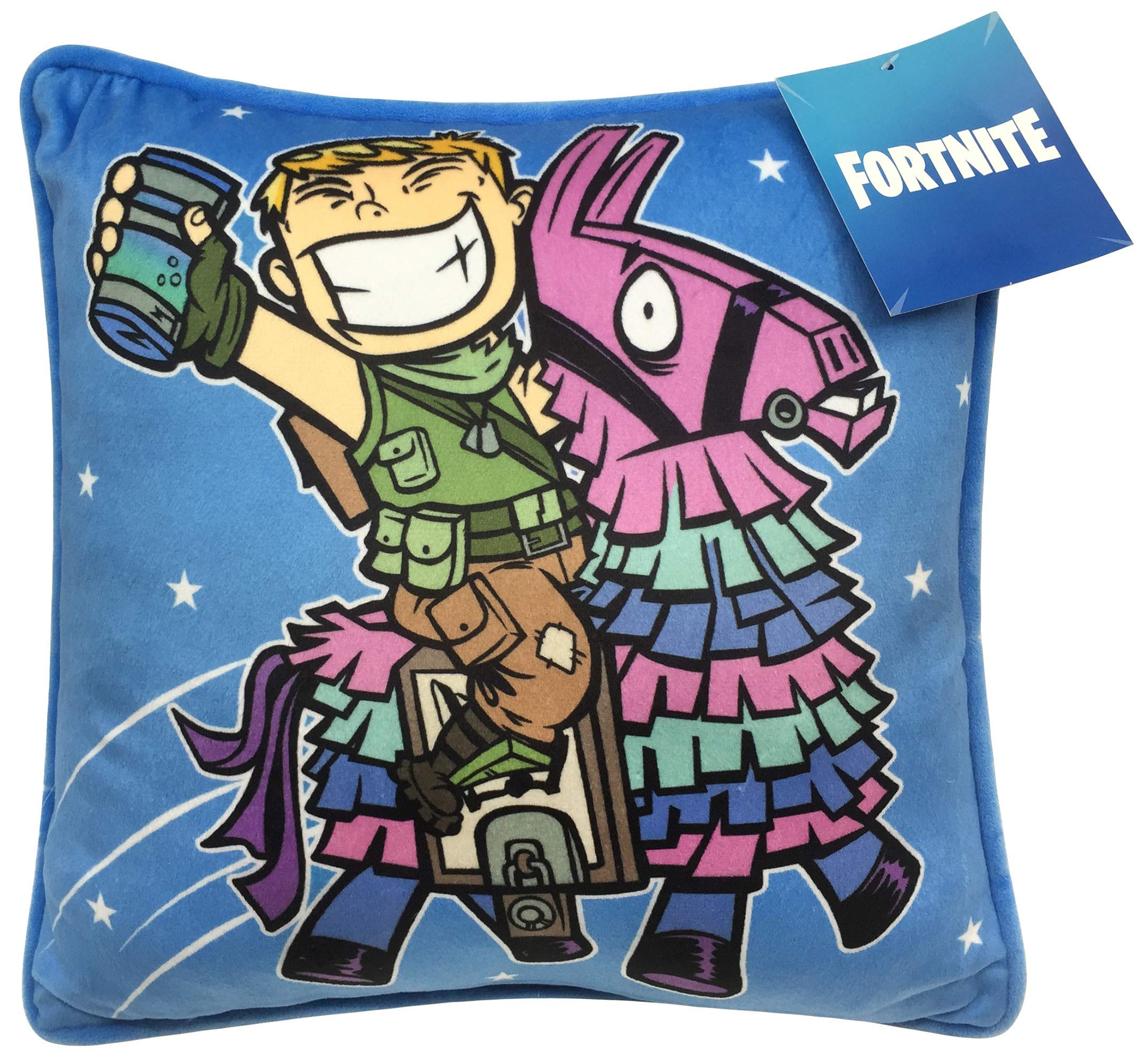 Jay Franco Fortnite Battle Bus 9-Piece Full Bedding Bundle- Includes Bed Set, Throw Blanket, Dec Pillow Cover