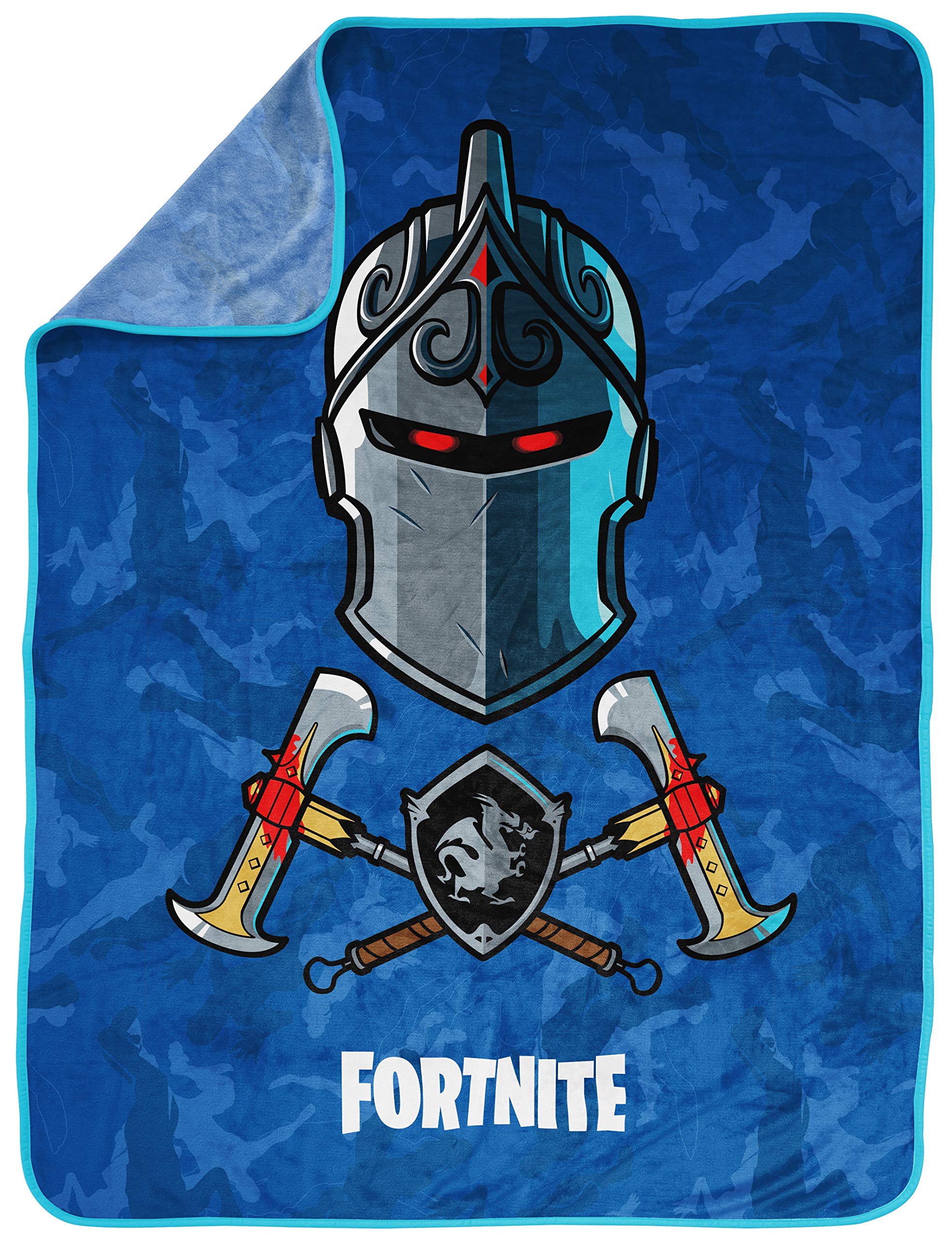 Jay Franco Fortnite Battle Bus 9-Piece Full Bedding Bundle- Includes Bed Set, Throw Blanket, Dec Pillow Cover