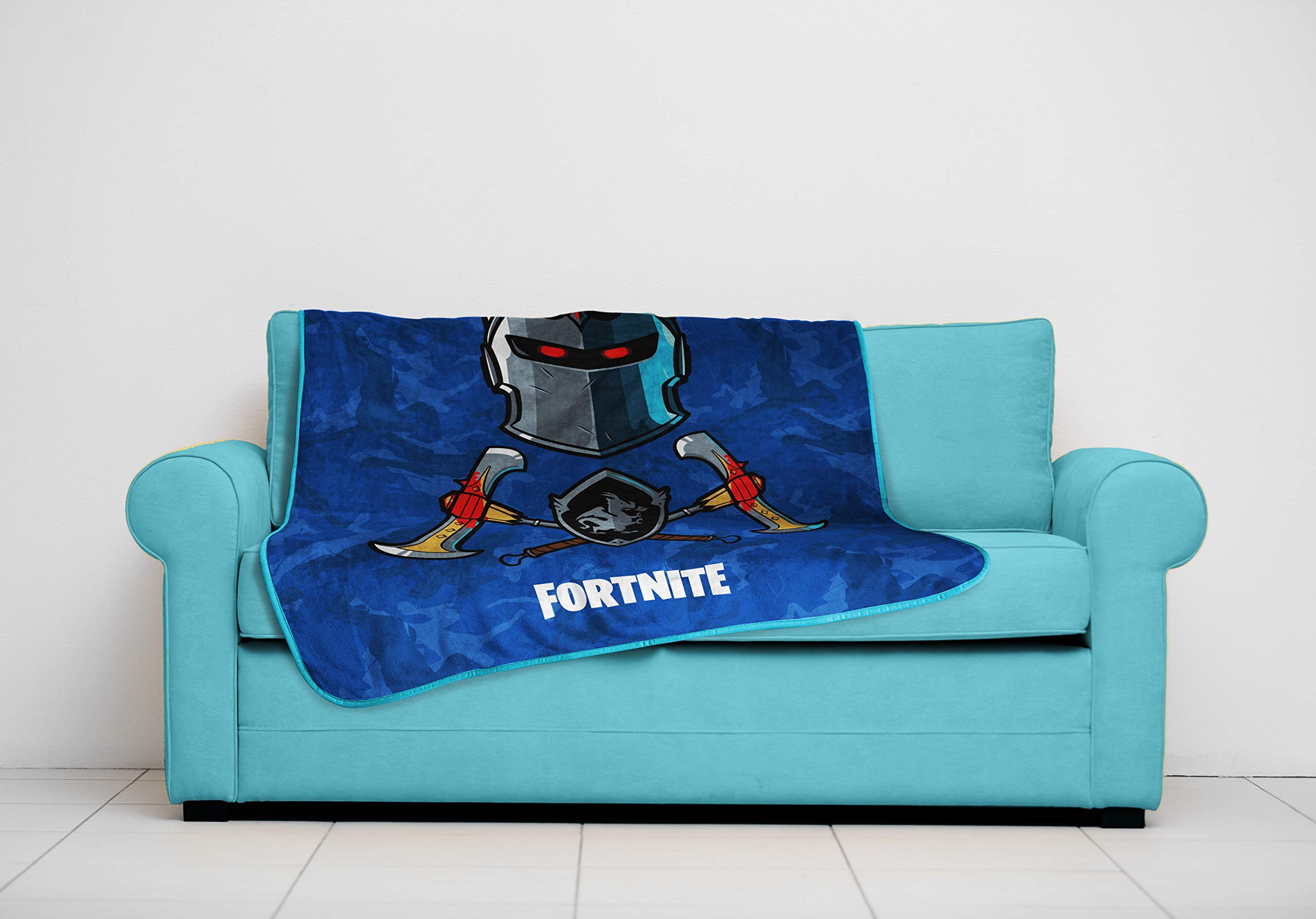 Jay Franco Fortnite Battle Bus 9-Piece Full Bedding Bundle- Includes Bed Set, Throw Blanket, Dec Pillow Cover