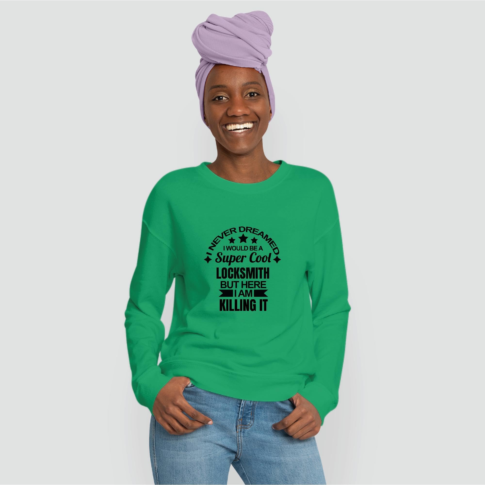 Unique Gift Idea for Locksmiths Showcasing Their Skills Grey and Muticolor Unisex Long Sleeve T Shirt