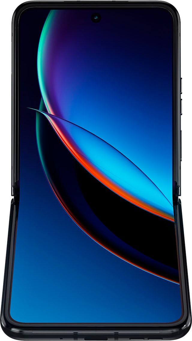 Motorola RAZR 40 Ultra 5G Dual 512GB 12GB RAM Unlocked (GSM Only | No CDMA - not Compatible with Verizon/Sprint) China Version, Foldable Smartphone – Black