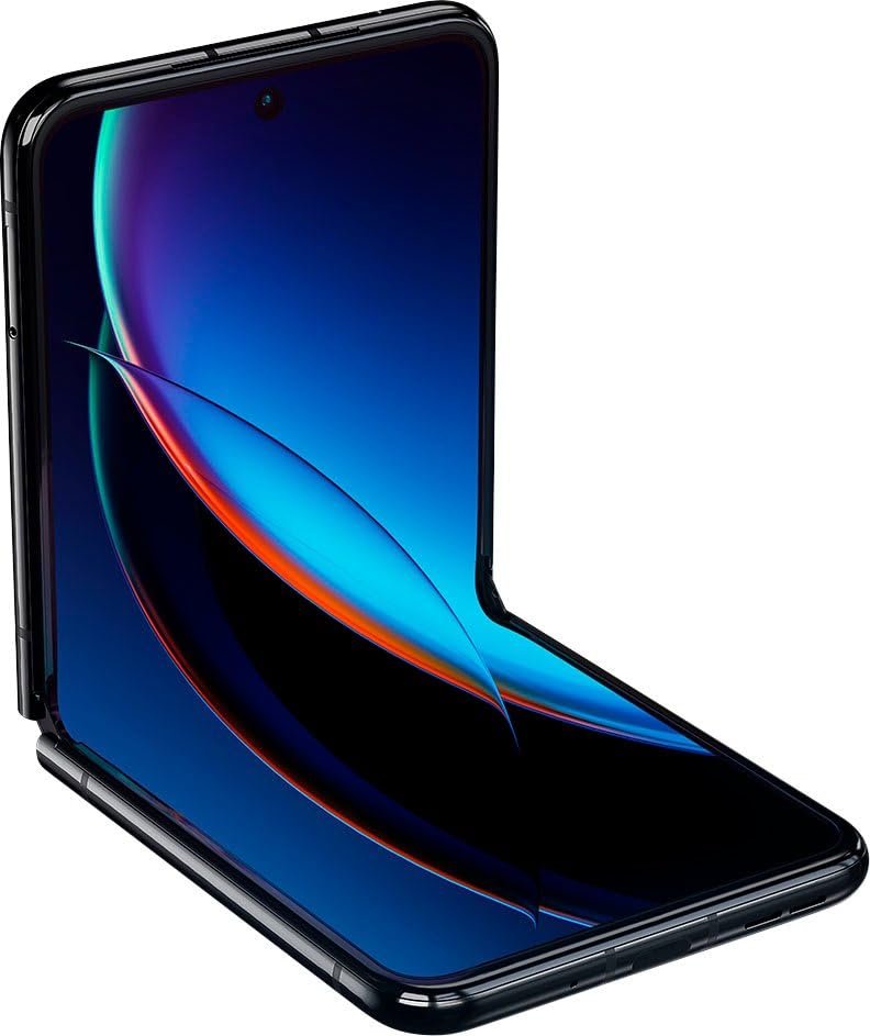 Motorola RAZR 40 Ultra 5G Dual 512GB 12GB RAM Unlocked (GSM Only | No CDMA - not Compatible with Verizon/Sprint) China Version, Foldable Smartphone – Black