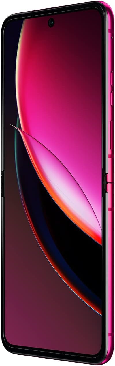Motorola RAZR 40 Ultra 5G Dual 512GB 12GB RAM Unlocked (GSM Only | No CDMA - not Compatible with Verizon/Sprint) China Version, Foldable Smartphone – Viva Magenta