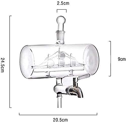 Decanter Set Whiskey Decanter Wine Decanter Whisky Glasses Decanter Set of 4 Whiskey Stones and Glass Gift Set Decanter Set Crystal Decanter Ships Decanter Wine Decanters-default