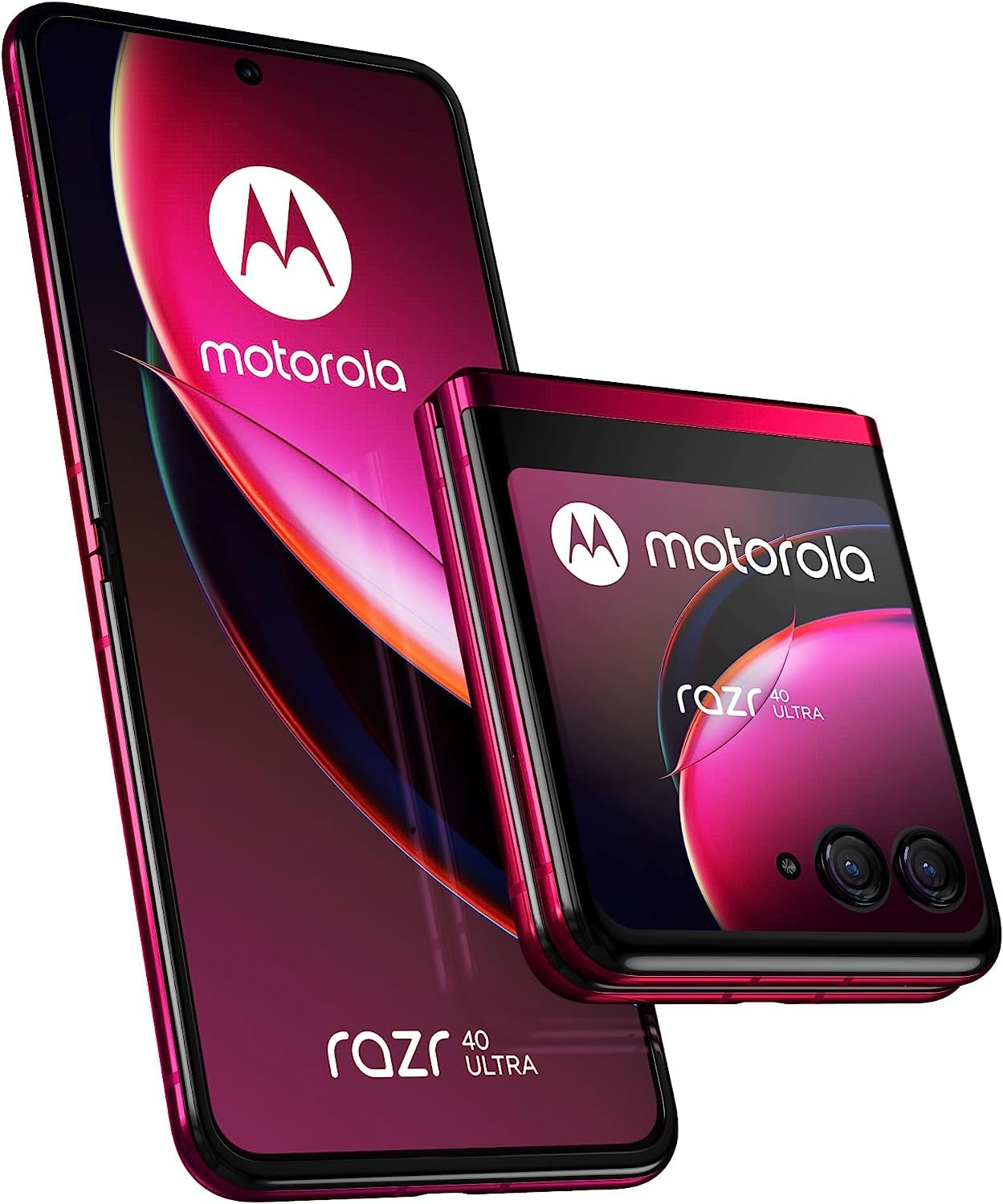 Motorola RAZR 40 Ultra 5G Dual 512GB 12GB RAM Unlocked (GSM Only | No CDMA - not Compatible with Verizon/Sprint) Global, NGP Wireless Charger Included, Black
