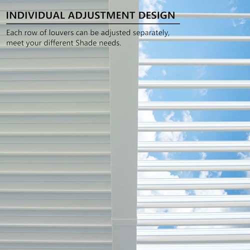 StarEcho Louvered Pergola 10 x 13 Ft with Integrated Drainage System - Durable Aluminum Outdoor Structure for Backyard, Garden, and Terrace - Adjustable Roof Gazebo for Easy Installation(White)