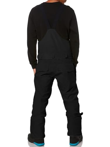 Newffr Men’s Snow Bib Water-Resistant Insulated Waterproof Snow Pants Ski Snowboard Overalls
