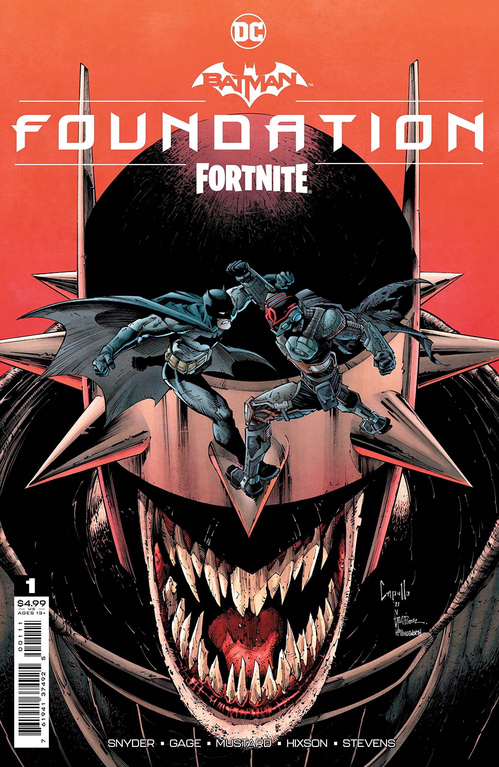Batman Fortnite Foundation #1 (One Shot) Cvr A Greg Capullo, Jonathan Glapion